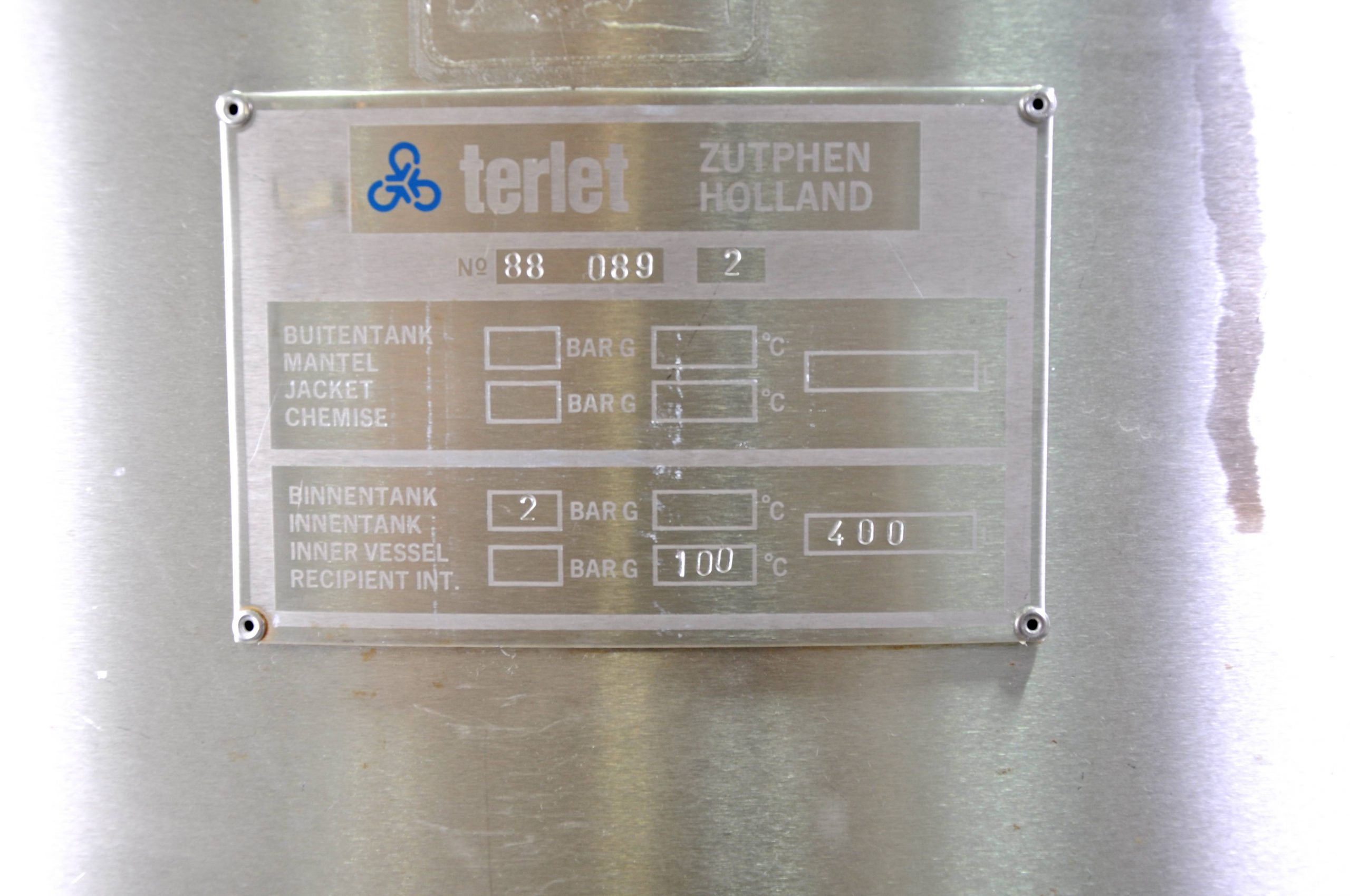 Terlet Zutphen Vorbereitung Tank - Gemini BV
