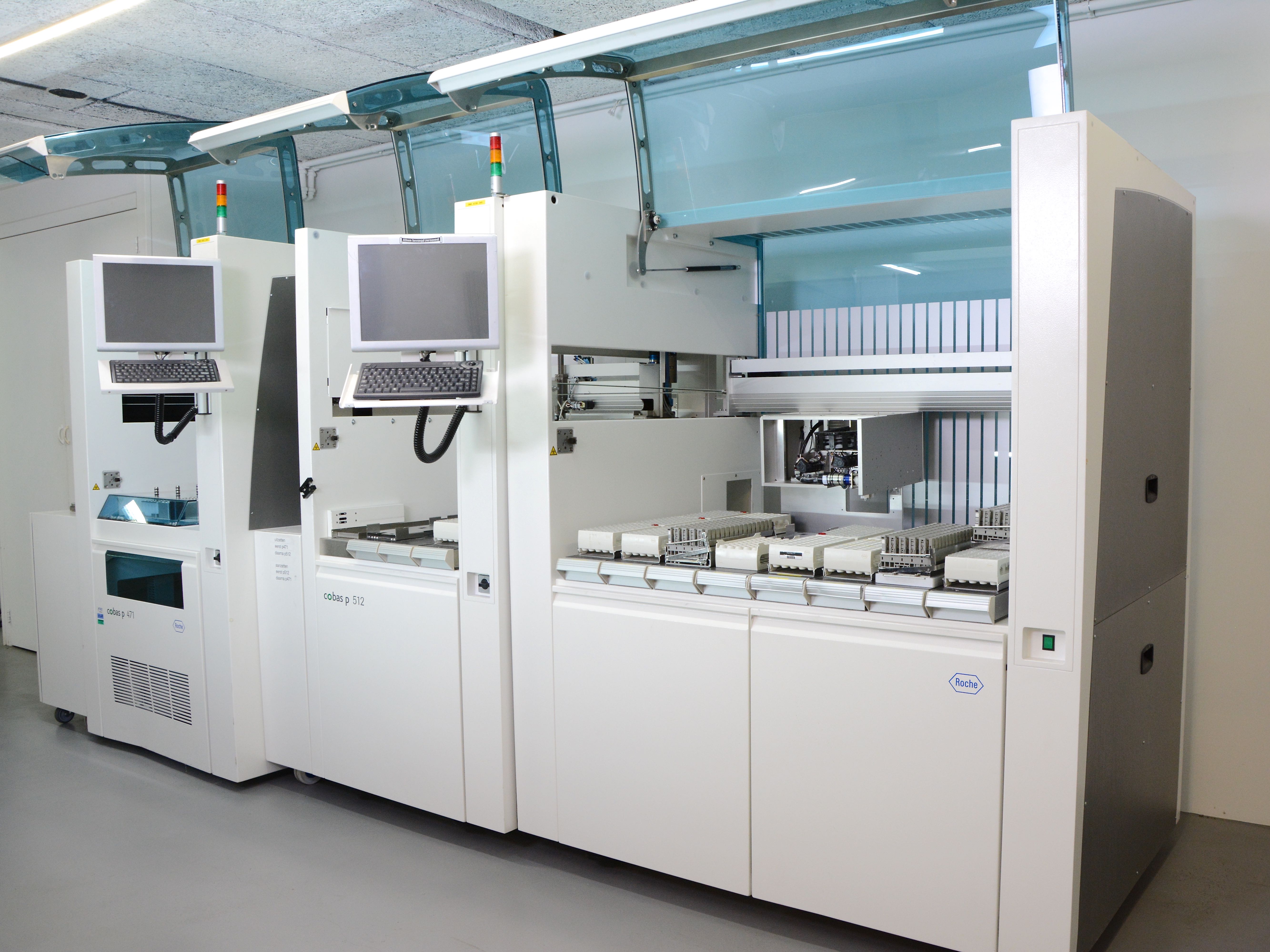 Cobas p471 Zentrifuge & p512 Präanalytische System - Gemini BV