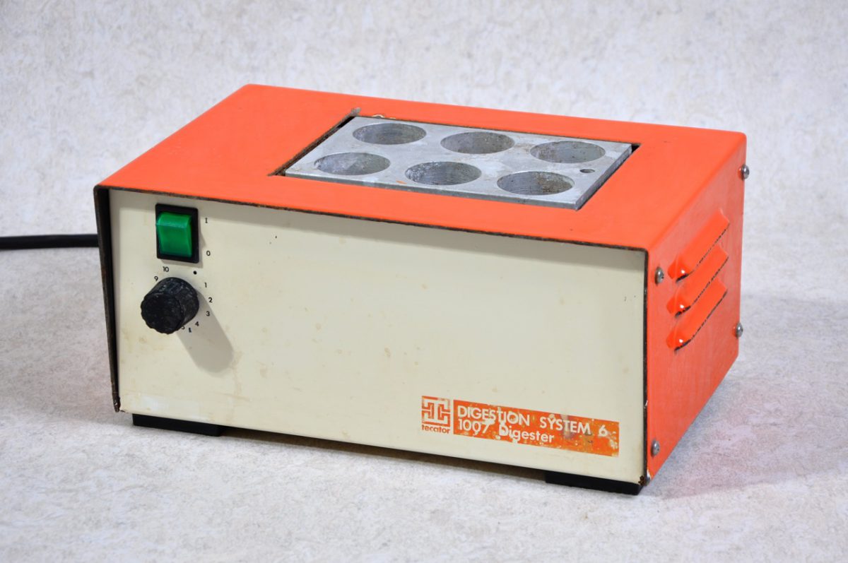 Kjeldahl Tecator DS-6 (1007) digestor - Gemini BV