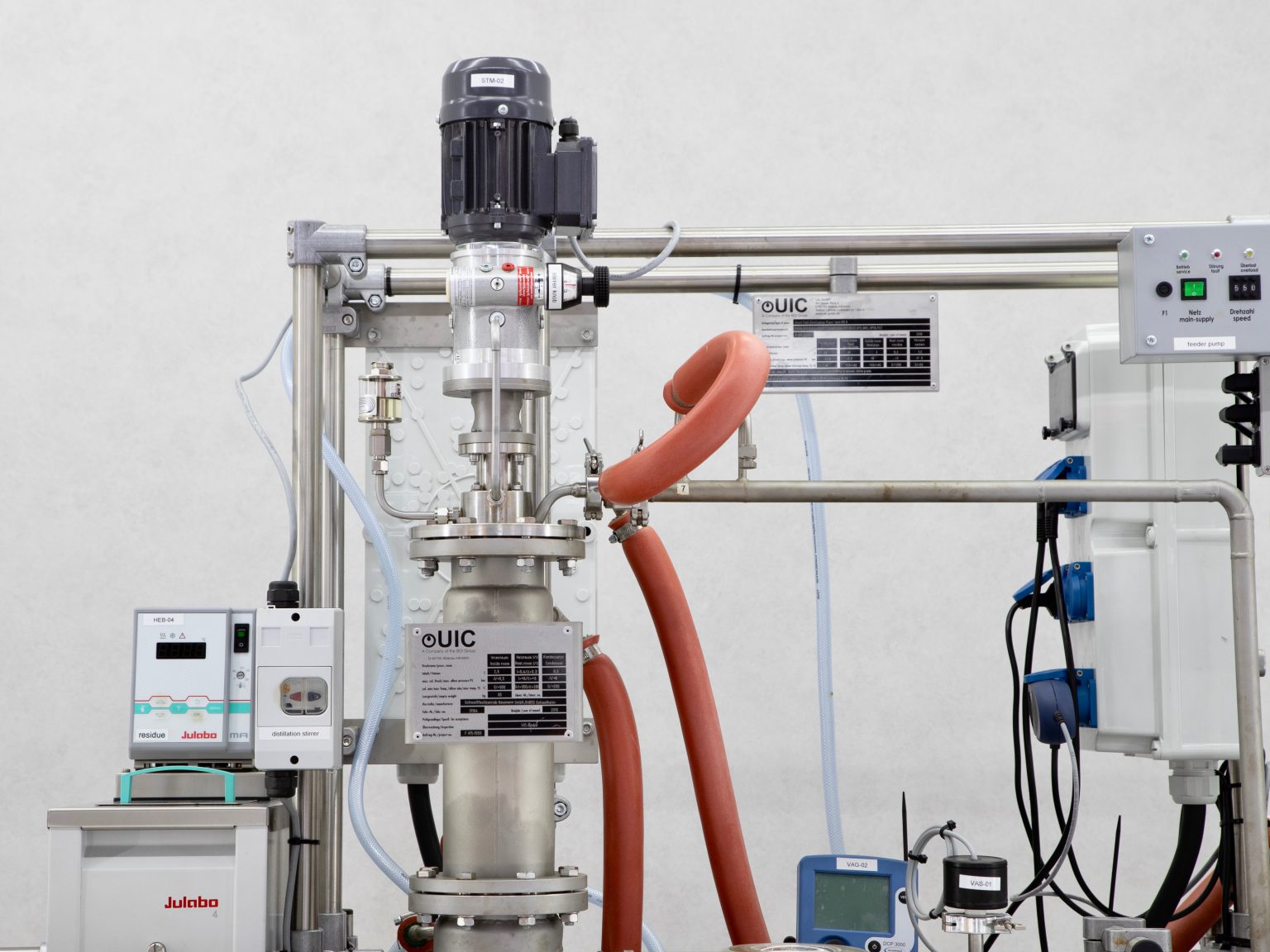 UIC KD6-EA100 Kurzwegdestillationsanlage mit Entgaser - Gemini BV